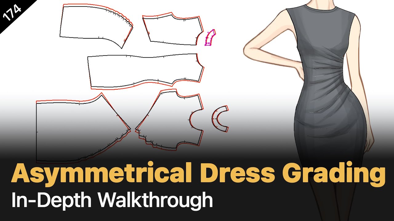 2” Grading for Asymmetrical Dress Patterns: Avoid These Mistakes ...