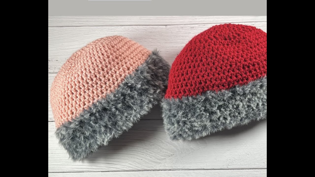 Winter Berry Fur Hat (Adult Size) - YouTube