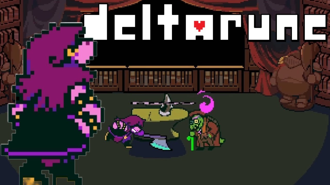 DELTARUNES BEST SECRET FIGHT - YouTube