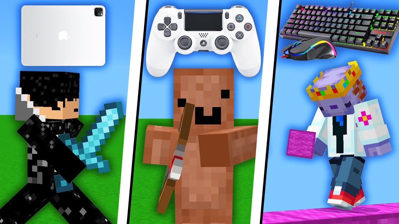 Mobile vs Controller vs PC PRO... - YouTube