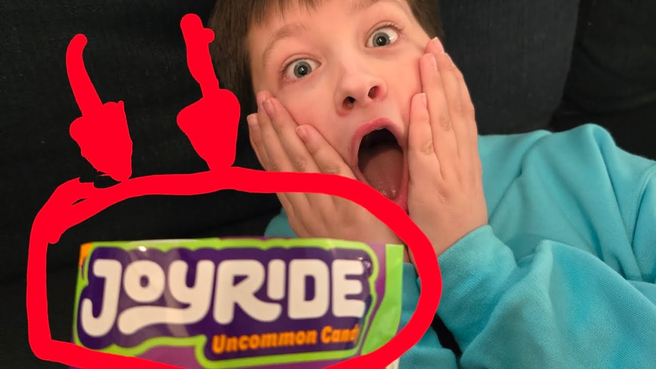 Trying The New Ryan Trahan JoyRide Candy!!! - YouTube