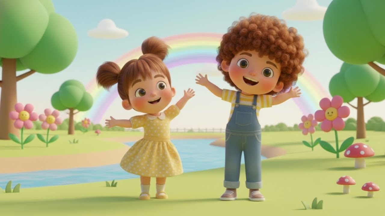 Mia & Leo’s Happy Day 🌈 | Fun Learning & Playtime Song | Cocomelon ...