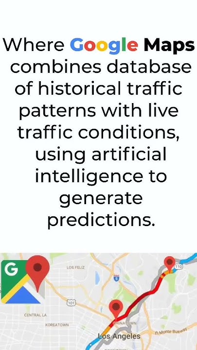 How google maps works | How google maps predict traffic #googlemaps #ai ...