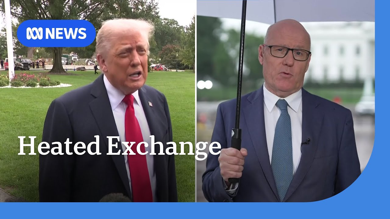Trump accuses reporter of 'hurting Australia' with questions about his ...