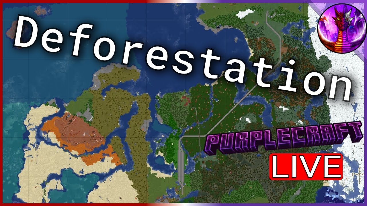 Making a City by Deforestation | PurpleCraft Productions - YouTube