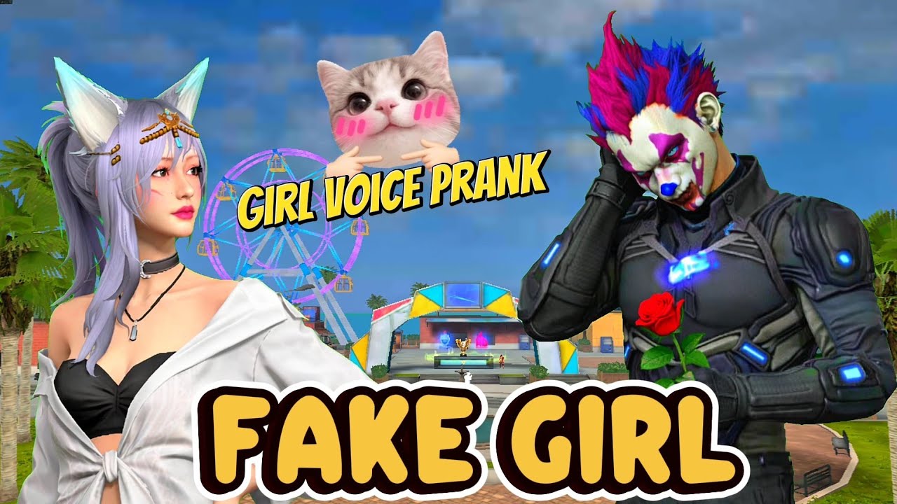 Free fire max | Girl voice prenk | fake girl prank | wald chet prank ...