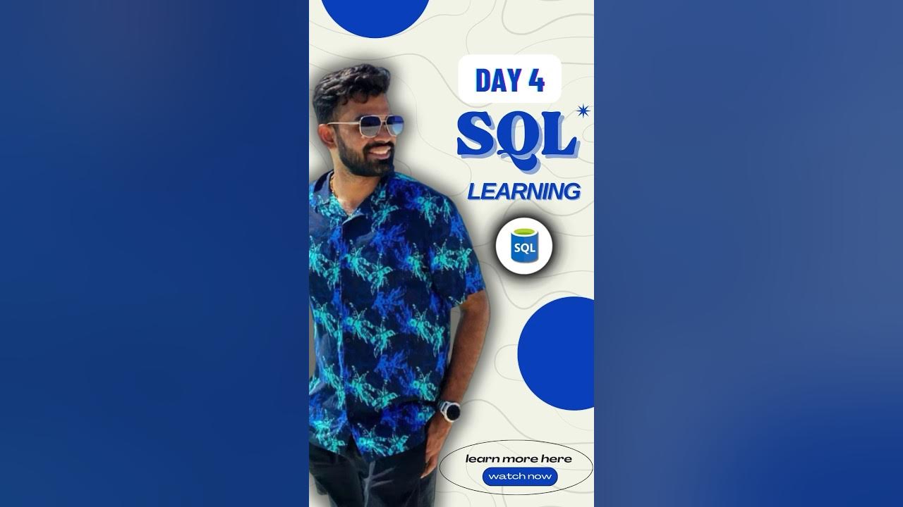 Day 4️⃣ 30 Days Sql Learning Dataanalytics Dataanalysis Data Sql Sqlchallenge