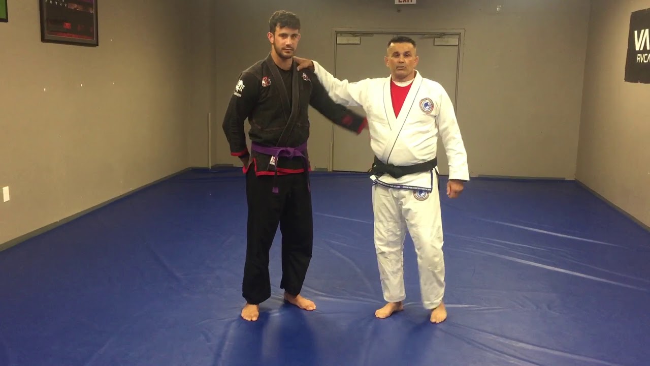 Lapel choke from stand up - YouTube