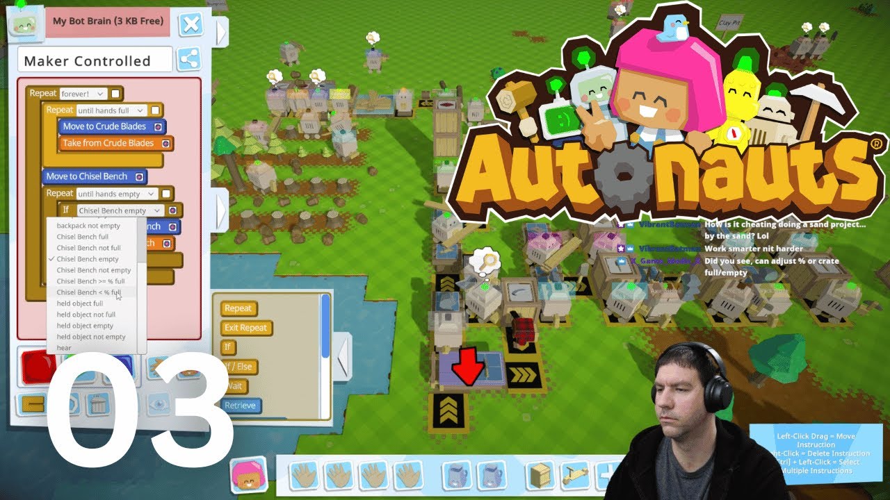 Autonauts - Organized Chaos - Stream Lets Play - [3] - YouTube