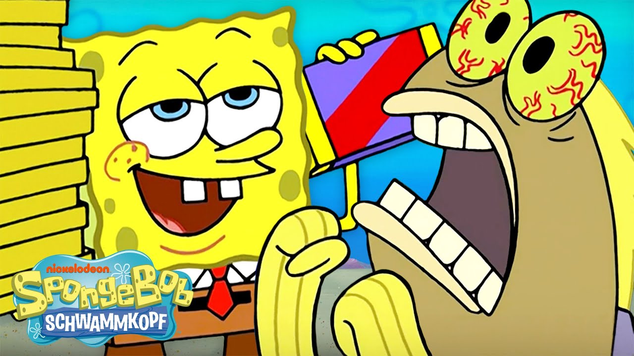 SpongeBob | 60 Minuten Schokolade? Schokolade?! SCHOKOLADE!!! 🍫 | SpongeBob Schwammkopf - YouTube