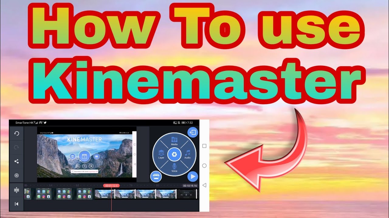 How to use kinemaster for beginners #kinemaster #FULLTUTORIAL #Editing ...