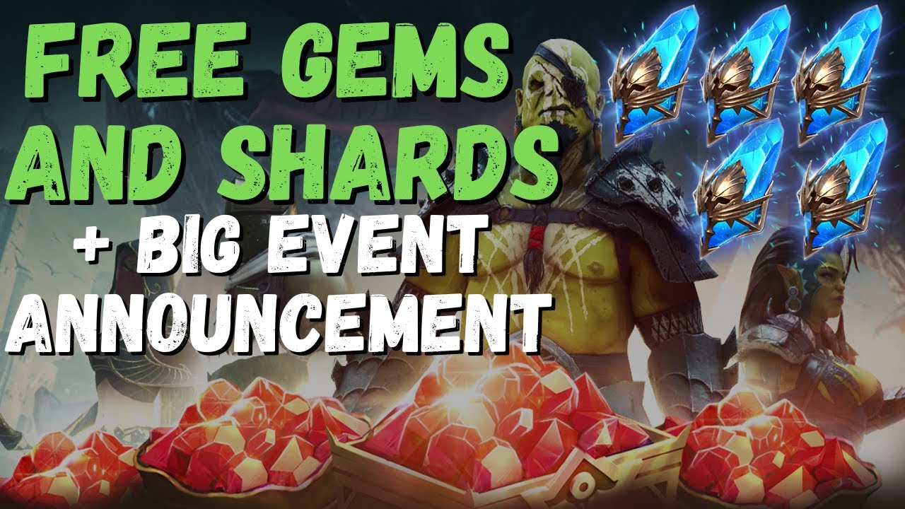 🚨 DON'T MISS OUT 🚨 Free Gems, Shards and Big Weekend Event | RAID ...