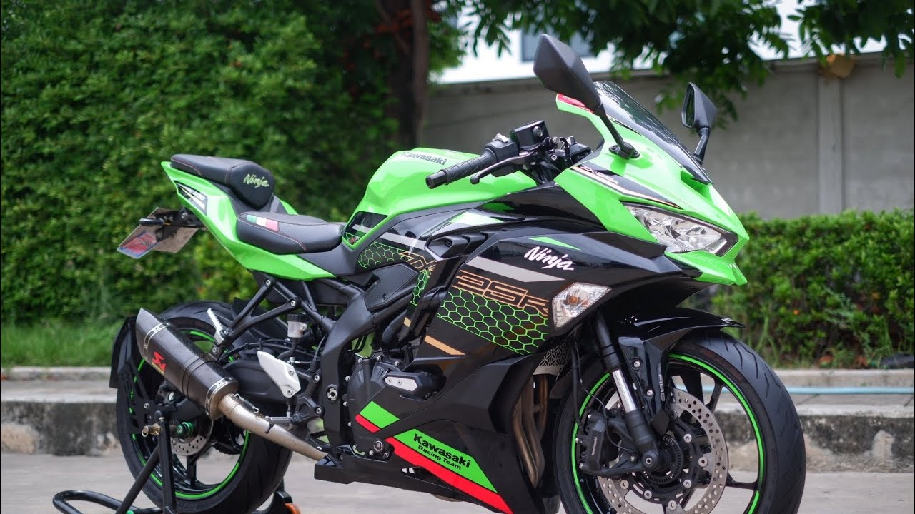 Kawasaki ZX25-R ปี 2020 ท่อ Akrapovic Full แท้ทั้งเส้น - YouTube