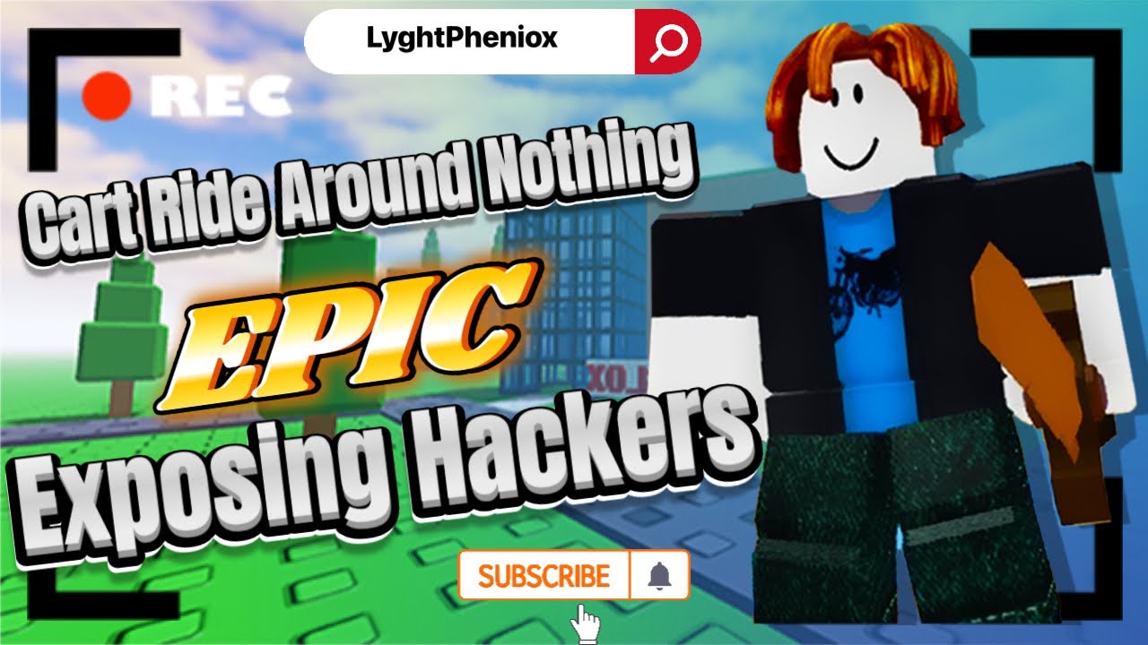 Ride Around Nothing (Roblox Gameplay) Exposing Hackers - YouTube