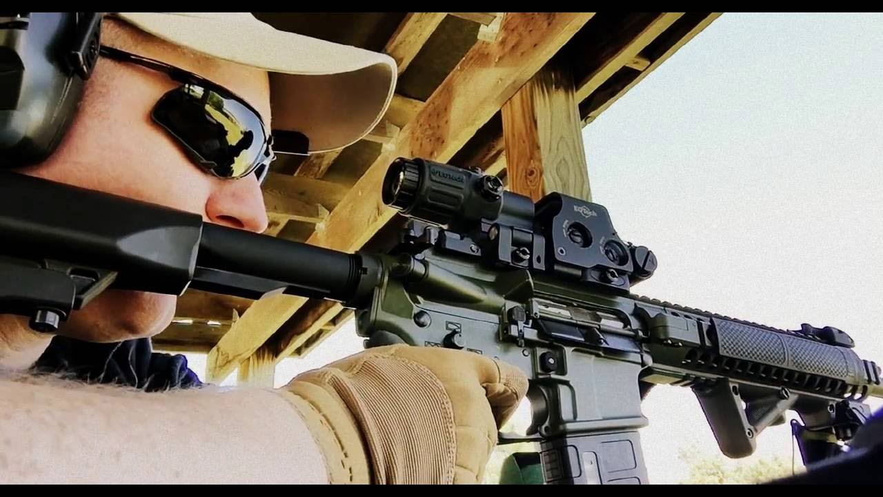 LWRC SIX8-A2/EOTech Zeroing - YouTube