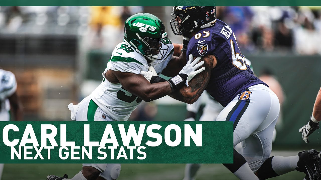 Inside Carl Lawson's Jets Debut | Next Gen Stats | The New York Jets ...