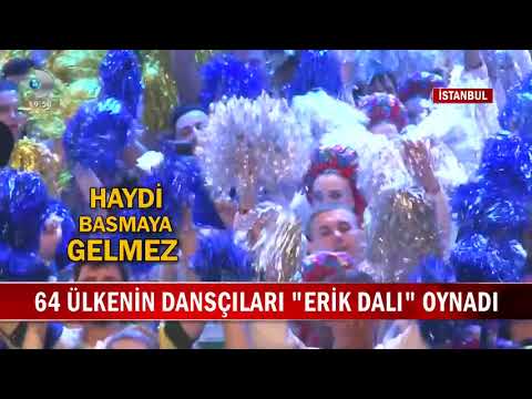 64 Ülkenin Dansçıları aynı anda ''ERİK DALI'' oynadı - Haberler - İzlemedim DEME TV