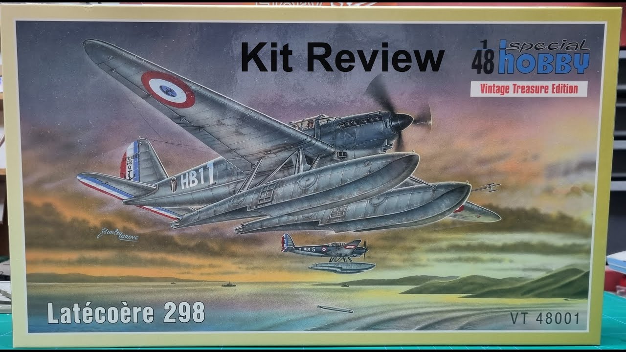 1/48 Special Hobby Latecoere 298 Kit Review - YouTube