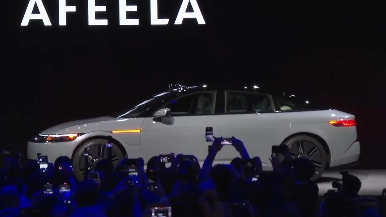 Sony reveals AI-assisted electric vehicle and advanced filmmaking ...