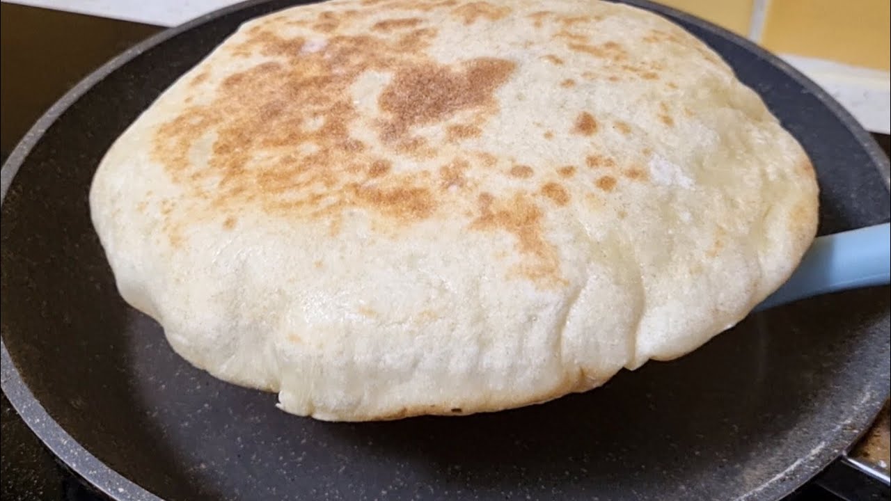 Le fameux pain turc 😋 Moelleux et très bon. Sans four. Recette facile ...