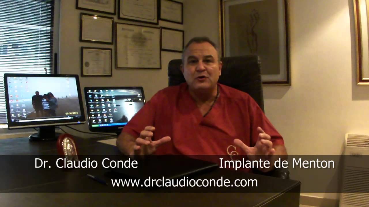 Cirugia de Menton - Dr. Claudio Conde - YouTube