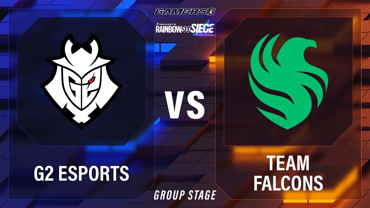 G2 Esports vs Team Falcons // Rainbow Six: Siege at Gamers8 // Day 1 ...