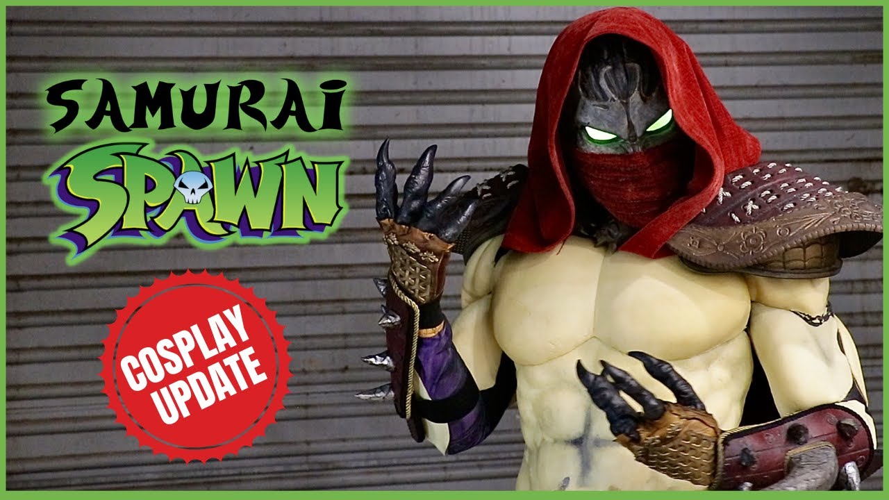 Samurai Spawn Cosplay Update- Movement Test - YouTube