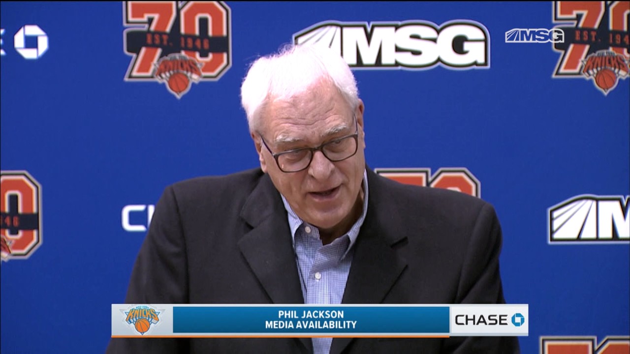 How Does Phil Jackson Plan to Fix the Knicks' Defense? - YouTube