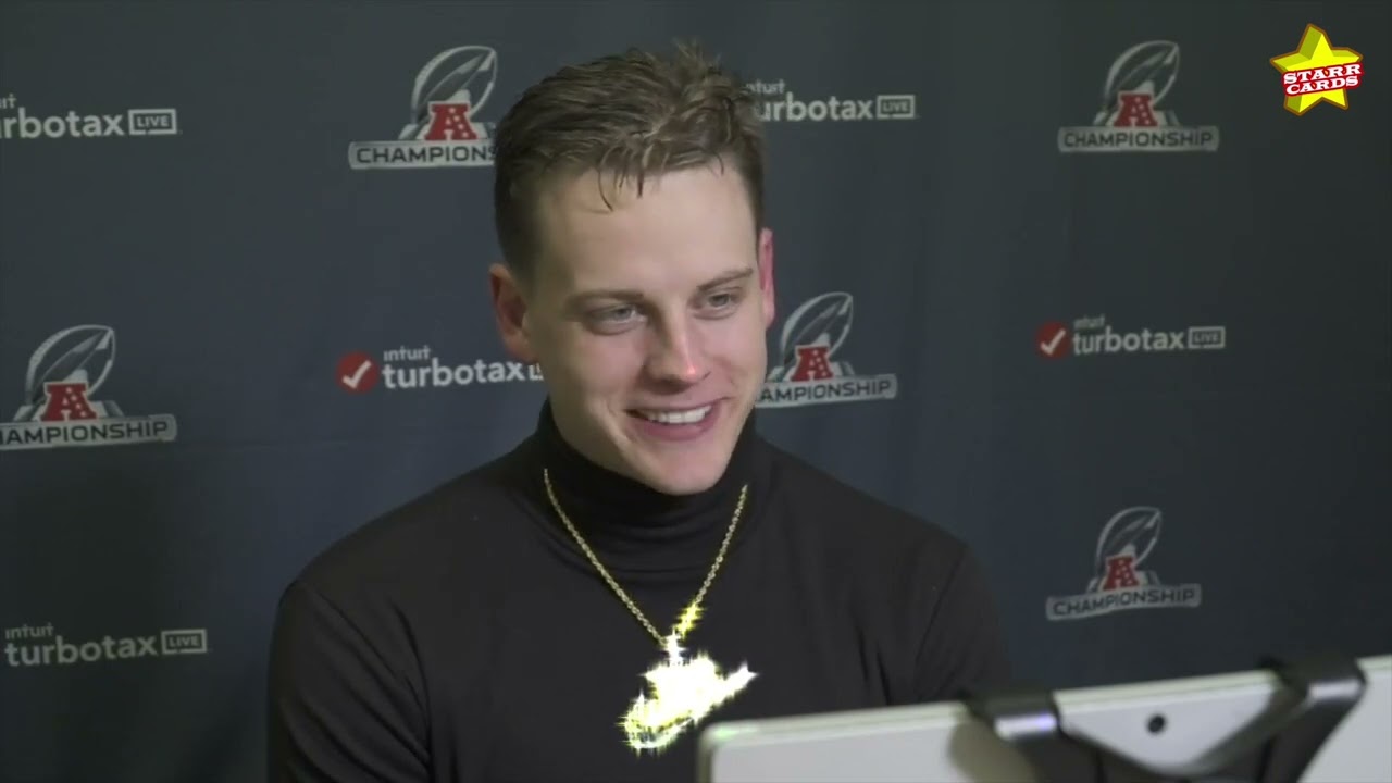 Bengals QB Joe Burrow confirms his diamond chain is the real deal after ...