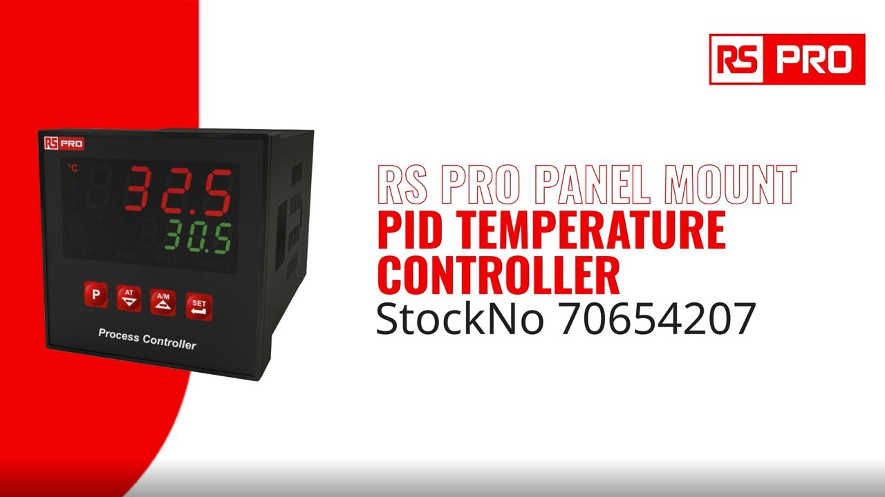 RS PRO 7983460 - Panel Mount PID Temperature Controller (70654207 ...