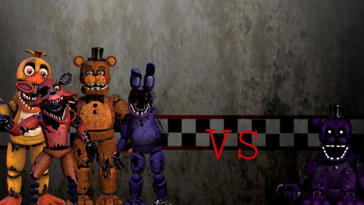 fnaf battle (episode 5) (part 1) (season 1) - YouTube