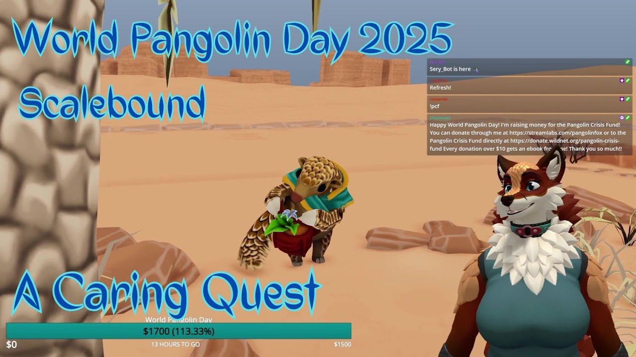 A Caring Quest - Scalebound [World Pangolin Day 2025] [Furry VTuber ...