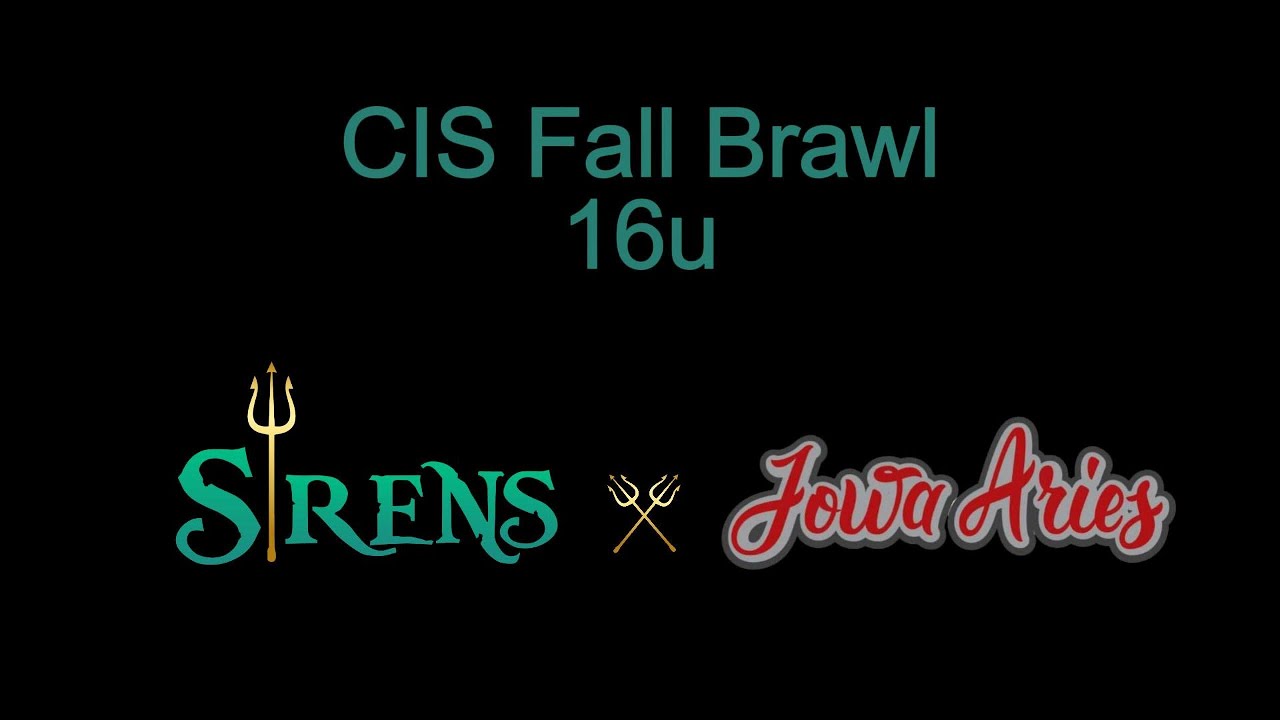 Sirens 16u vs Iowa Aries SE - YouTube