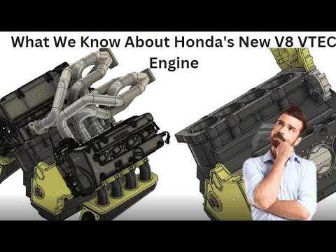 What We Know About Honda's New V8 VTEC Engine - YouTube