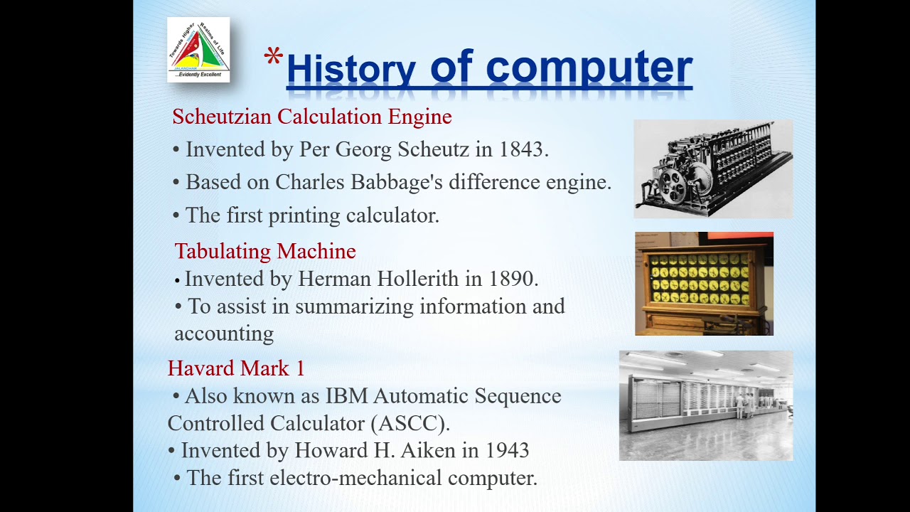 computer history part1 - YouTube