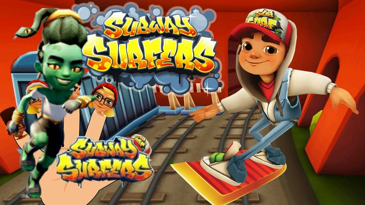 subway surfers gameplay fun 🙉🙉🙉#subwaysurfers #subway - YouTube