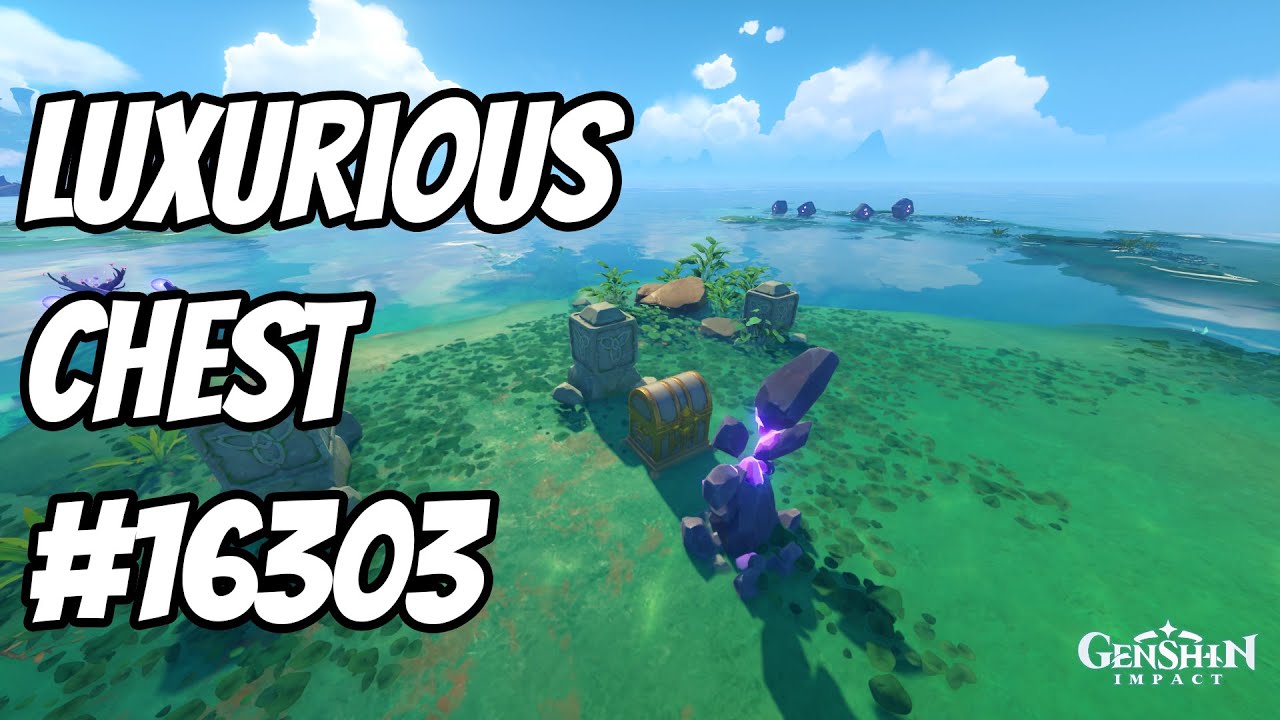 Luxurious Chest #16303 + 3 Exquisite Chests | Genshin Impact - YouTube