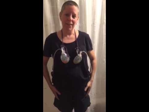 Dealing with Drainage Tubes after Bilateral Mastectomy - YouTube