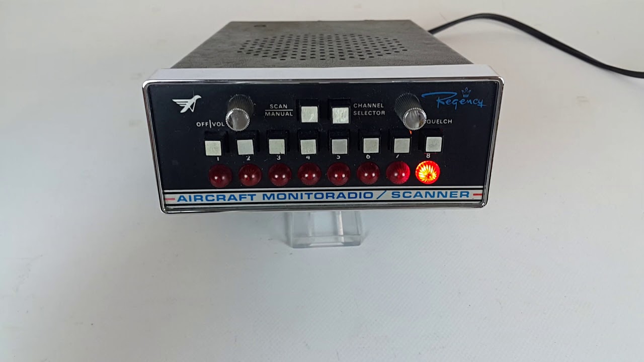 Aircraft Regency Monitoradio / Scanner - YouTube