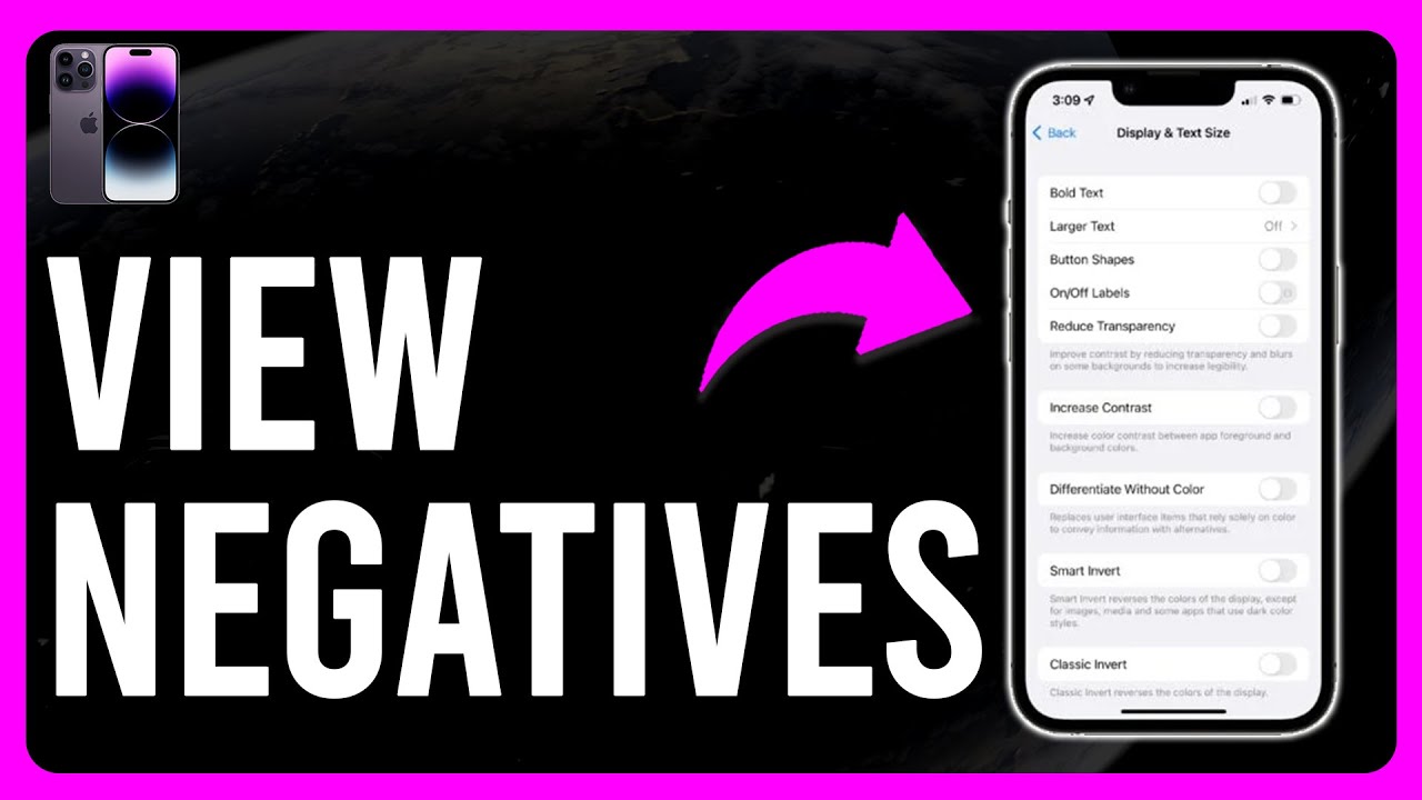 How to View Negatives on iPhone (Step-by-Step Process) - YouTube