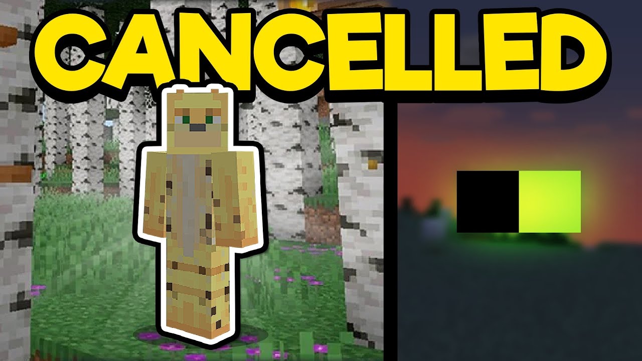 Minecraft 1.19: Birch Forest Update + Firefly CANCELLED - YouTube