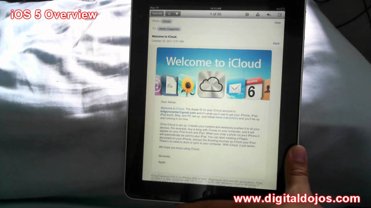 Overview : iOS 5 (iPad) - YouTube
