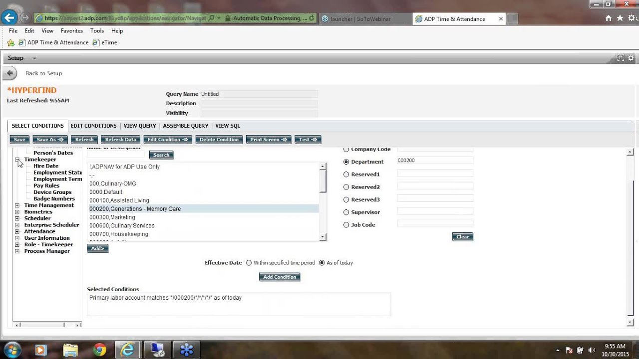 eTime Video Library Hyperfind Queries - YouTube