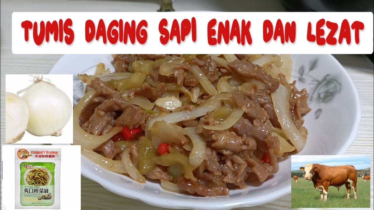 RESEP TUMIS DAGING SAPI ALA CHINESE FOOD #chinesefood #hongkongfood # ...