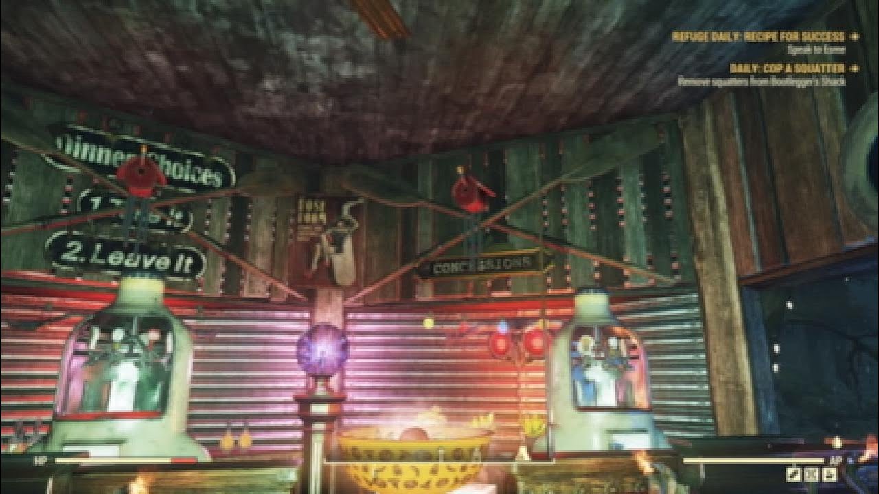 Fallout 76 C.A.M.P. - Kegbane's Tavern - YouTube