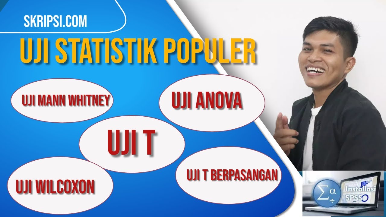 7 uji statistik populer penelitian pendidikan - YouTube