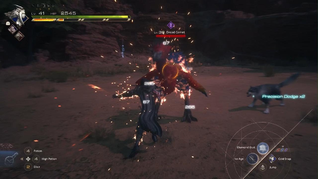 Ff16 Dread comet notorious mark - YouTube