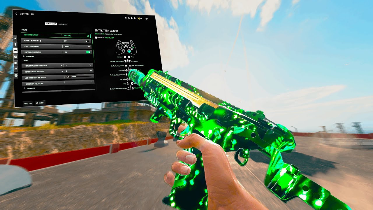 *NEW* Season 5 Settings for Warzone Rebirth island 👑 - YouTube
