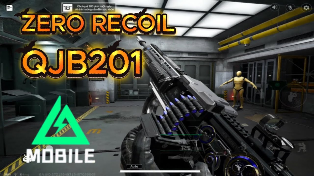 BEST ZERO RECOIL QCQ201 BUILD IN DELTA FORCE MOBILE - NO RECOIL ...