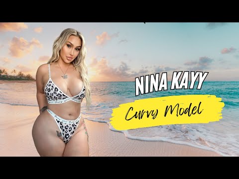 Nina Kayy, Body Positive , Plus Size Model , Insta Model , Big Size Model , Bio Wiki